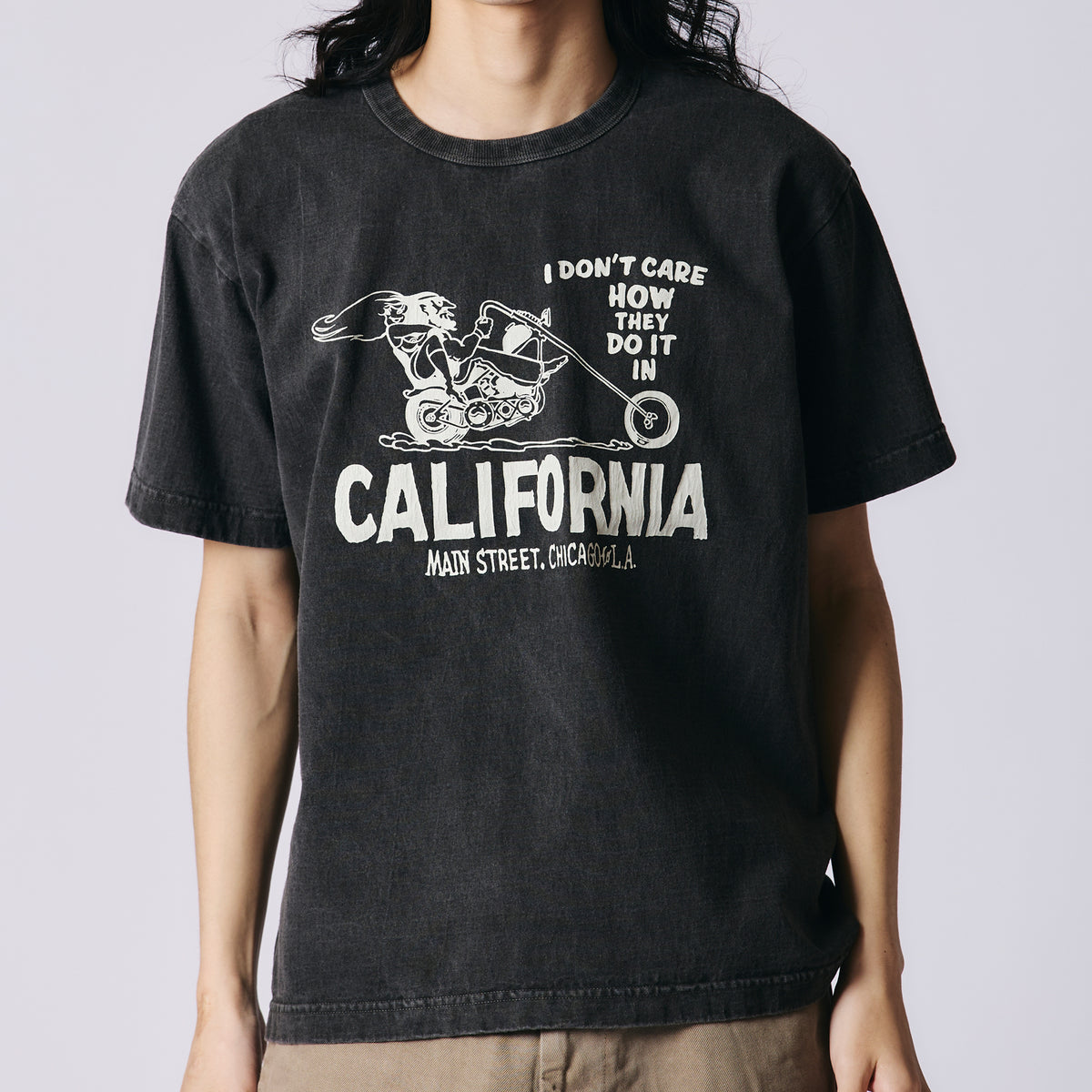 【Pigment Dye】16/-BD Tube S/S Print T-shirt【CALIFORNIA】BR-25253 – BARNS ...