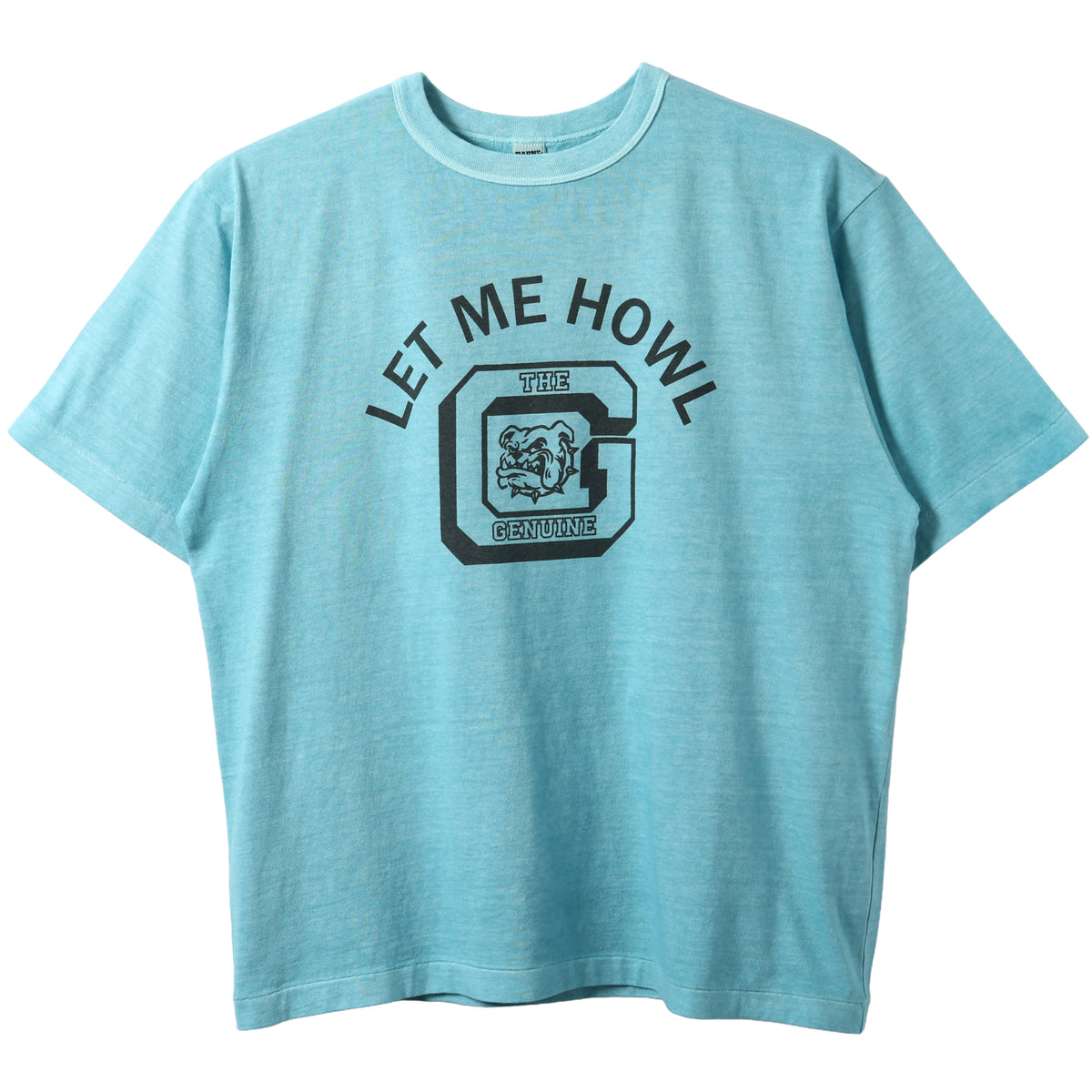 【Pigment Dye】20/- JPN Standard S/S Print T-shirt【LET ME HOWL】BR-26272 ...